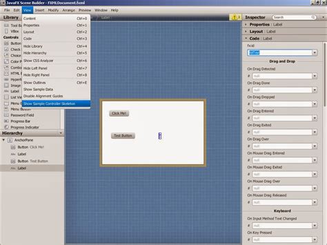 Javafx Radio Button Toggle Group Scene Builder