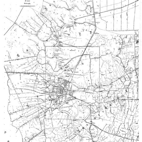 Map Of Monthon Krungthep 1905 Sourse Royal Thai Survey Department 1984 Download Scientific