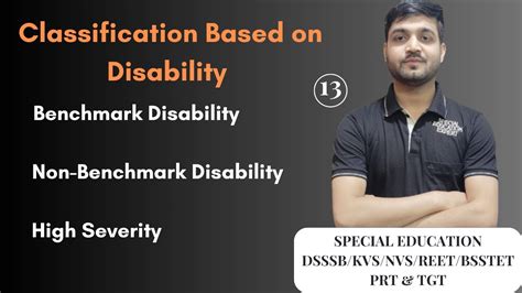 Disability Classification Benchmark Non Benchmark High Severity