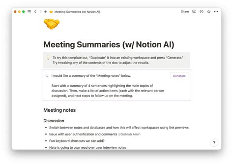 leverage ai note taking tools to host more efficient meetings