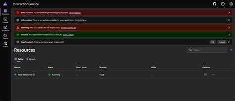 Interaction Service Preview Aspire Microsoft Learn