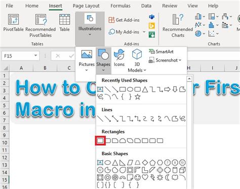 3 Easy Methods To Create Button In Excel For Macros Microsoft Excel