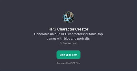 Rpg Character Creator And 3 Other Ai Alternatives For Rpg Characters
