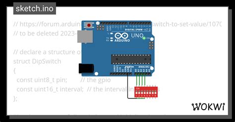 Using A 4 Pin Dip Switch To Set Value General Guidance Arduino Forum