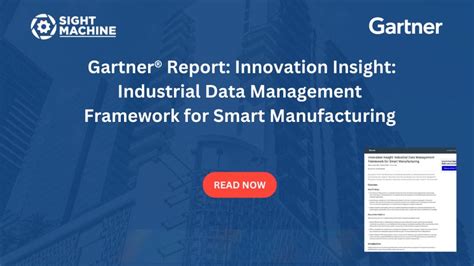 Gartner® Innovation Insight Industrial Data Management Framework For