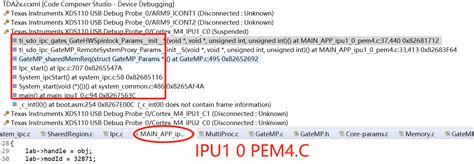 ccs tda2hv ipc returns ipc s alreadysetup an infinite loop