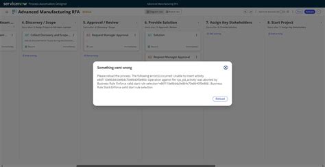 Process Automation Designer Cannot Add An Activi Servicenow