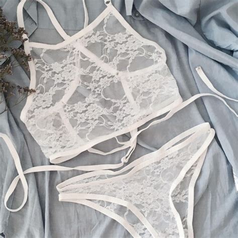 Peach Blossom Lace Lingerie Set Soft Bra Handmade Lingerie Etsy