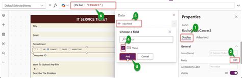 How To Set Default Value In Power Apps Modern Radio Button Control