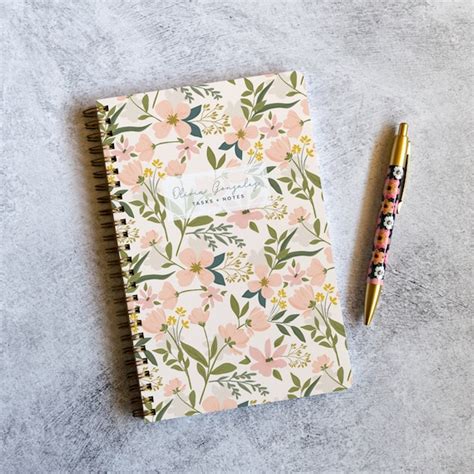 Personalized To Do List Notebook With 100 Pages Of Daily To Do Etsy
