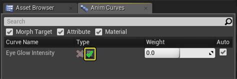 Animation Curves Unreal Engine Documentation