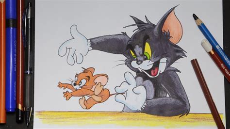 How To Draw Tom And Jerry Cartoon Characters