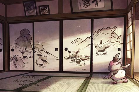 Odo 7ta Vullaby Nintendo Pokemon Commentary Request Character Name Character Print Dated