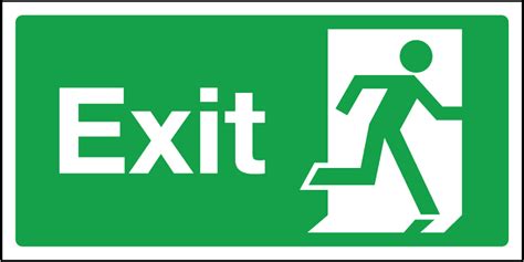 Emergency Exit Signs ClipArt Best