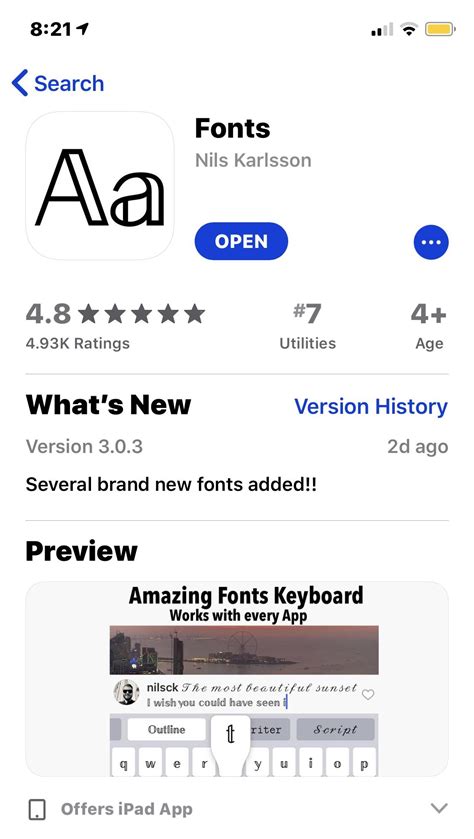 To The People Asking How To Use Different Fonts With An IPhone Heres A Keyboard App That Lets