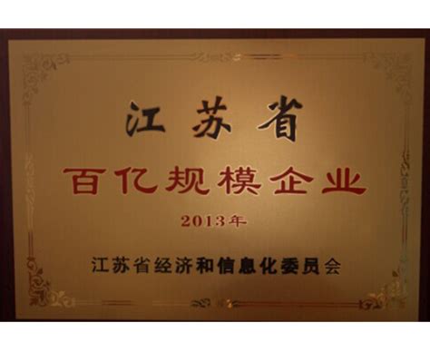 江苏国强镀锌实业有限公司 企业荣誉