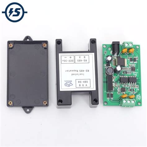 RS485 Signal Repeater Booster Amplifier Anti Surge RS 485 Signal Isolator Distance Extender DC 9