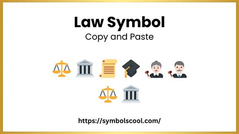 Law Symbol Text Copy And Paste Mycoolsymbols