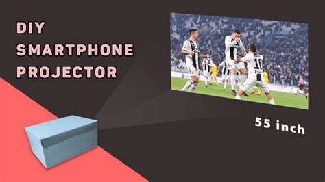 How To Make Projector At Home Diy Projector Without Magnifying Glass Youtube