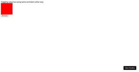 React Animate On Update Codesandbox