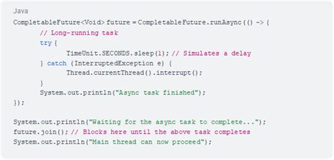 async programming and completablefuture in java