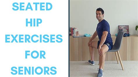 Hip Exercises For Seniors Seated Hip Stretches For Seniors — More