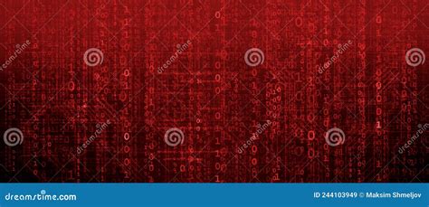 Abstract Background With Binary Code Hackers Darknet Virtual Reality