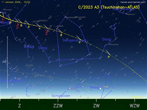 Comet C 2024 A3 Tsuchinshan Atlas Atlas Pdf Jena Nollie