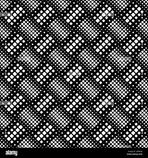 Black And White Diagonal Rounded Square Pattern Background Design