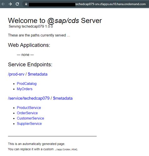 Create Sap Cap Service With Low Code No Code Lcnc