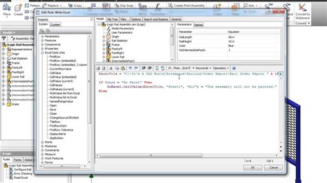 Writing Excel Files Using Autodesk Inventor Ilogic Youtube
