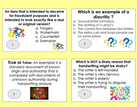 Forensic Science Document Analysis Task Cards Made By Teachers