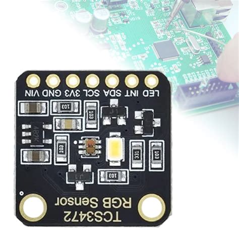 Módulo De Sensor Detector De Color Rgb Tcs34725 Sensor De Color Iic Rgb