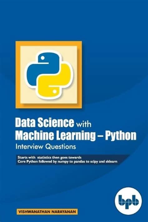 Data Science With Machine Learning Python Interview Questions Vishwanathan Narayanan Amazon