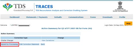 How To Add Challan To Statement On TRACES Skorydov TDS