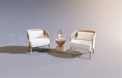 7883 Free Sketchup Table And Chair Model Download