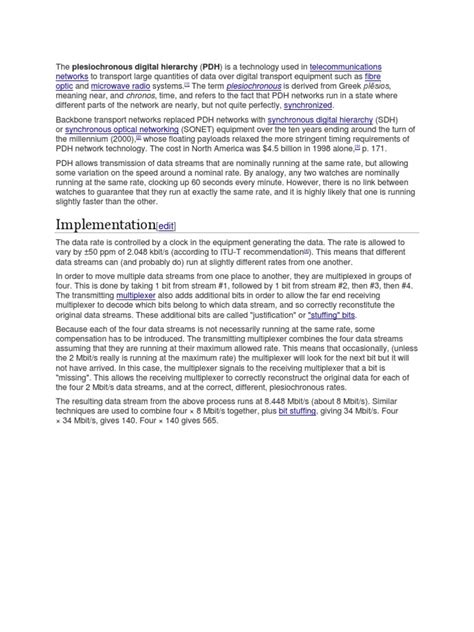 Plesiochronous Digital Hierarchy Pdf Computer Data Electronic Engineering Plesiochronous Digital Hierarchy Pdf Computer Data Electronic Engineering