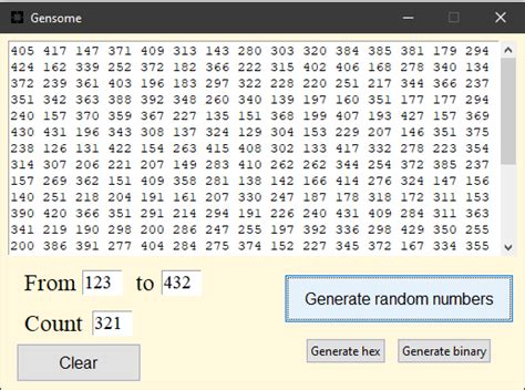 GitHub Verestv Generetor Generator Of Numbers Hex Values Binaries