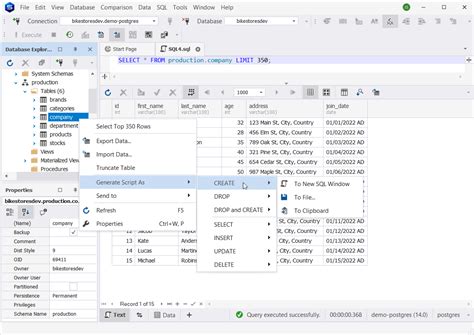Postgresql Gui Client And Sql Management Tools For Postgresql For Windows Macos Linux