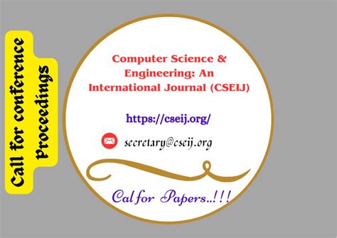 Cseij Journal On Linkedin Computerscience Cse Cryptography Database Artificialintelligence