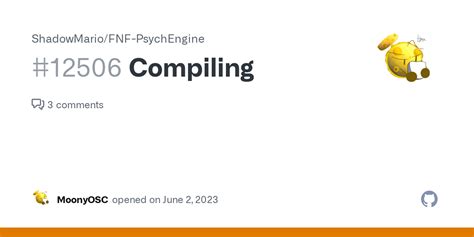 Compiling · Issue 12506 · Shadowmariofnf Psychengine · Github