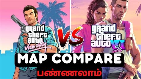 Gta 6 Vs Gta Vice City Detailed Map Comparison Youtube