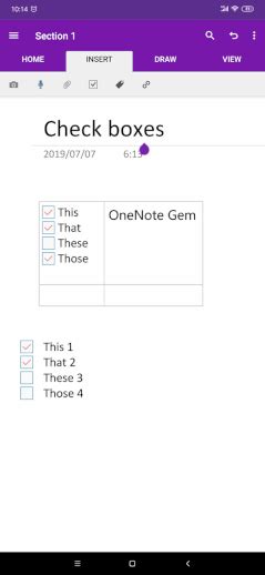 Use Onenote Tablet Mode On Android Phone For More Full Functionality