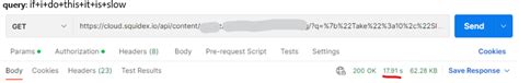 Slow Response From Content API Support Squidex Support