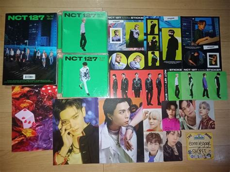 Nct 127 Sticker Sticky Seoul City Jewel Unsealed Album Postcard Selca
