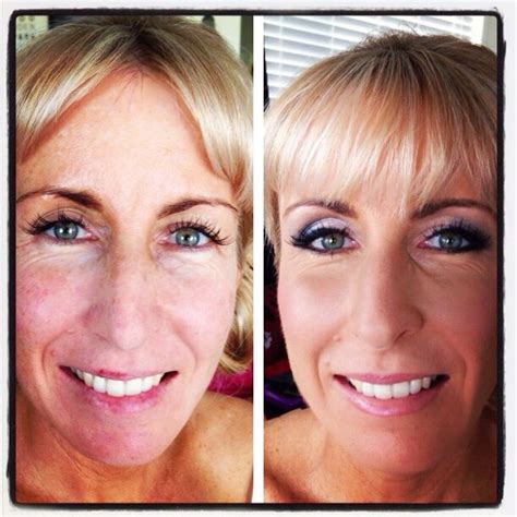 Before And After Hair And Makeup By Harpier Mobile Hair And Makeup Stylists Brisbane Gold Coast