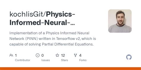 Physics Informed Neural Network Pinn Tensorflowtfpinnpdesystem