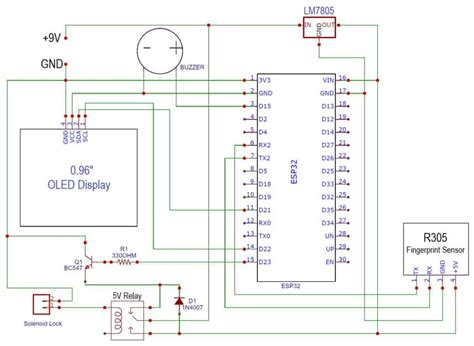Fingerprint Reader Circuit Diagram Circuit Diagram