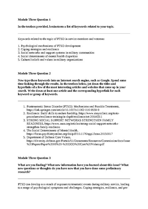 Macie Frederick Scs 200 Applied Social Sciences Module Three Question