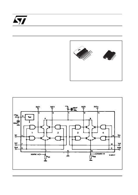L298 Datasheet by STMicroelectronics | Digi-Key Electronics